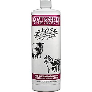 Nutri-Drench Goat and Sheep Nutrition Supplement Solution - 1 Quart