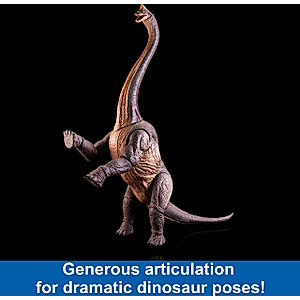 Mattel Jurassic World Mattel Jurassic Park Hammond Collection Action Figure, Brachiosaurus Dinosaur Toy, 30th Anniversary Collectible