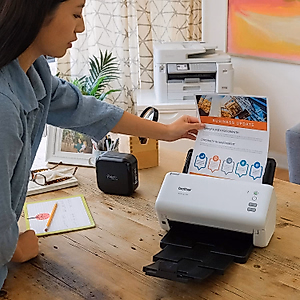 Brother ADS-3100 High-Speed Desktop Scanner | Compact with Scan Speeds of Up to 40ppm