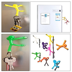 8PCS Novelty Man Fridge Magnets, Toosunny Cute Rubber Magnet Men Refrigerator Magnets Magnetic Toy for Adults Office Fun Decorative Decoration