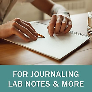 Rosmonde 5 Subject Spiral Notebook College Ruled, 6 Pack, 300 Pages (150 Sheets), 8" x 10-1/2", School & Office Note Books, Sturdy Spiral Bound, Soft Cover, Assorted Fun Colors, 5 Subject Notebooks