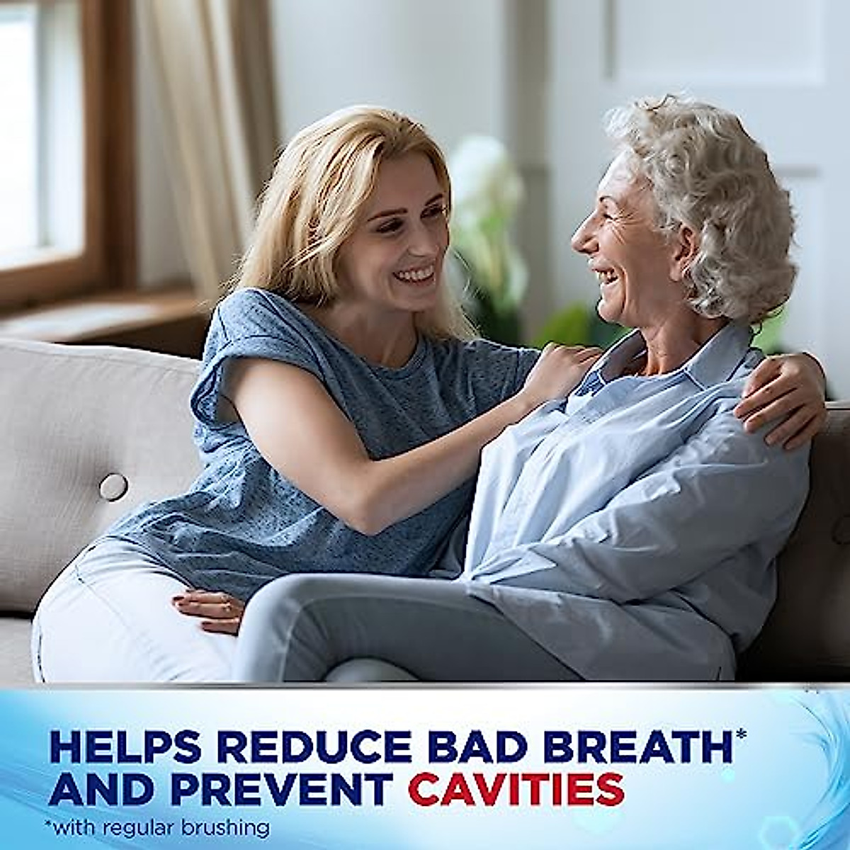 biotène Fluoride Toothpaste for Dry Mouth Symptoms, Bad Breath Treatment and Cavity Prevention, Fresh Mint, 4.3 Ounce (Pack of 1) - Packaging May Vary