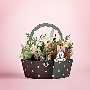 Lovepop Disney's Minnie Mouse Flower Basket Decoration