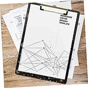 MAGICLULU 3pcs Paper Folder Folders File Office Size A Storage Board Clip Clipboard Writing Case Document Holder Letter Portable Low Clipboards Conference Exam Fashion for Practical with