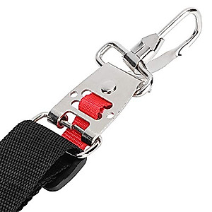 TOPINCN Strimmer Shoulder Harness Strap, Nylon Brush Cutter Trimmer Single Brush Cutter Easy Release Adjusted Shoulder Strap Garden Lawn