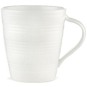 Lenox Tin Can Alley Four Mug, 0.45 LB, White