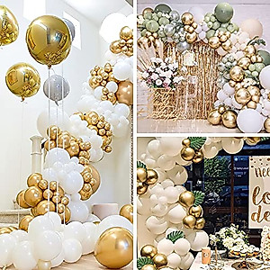 PartyWoo Metallic Gold Balloons, 25 pcs 12 Inch Gold Metallic Balloons, Gold Balloons for Balloon Garland or Balloon Arch as Party Decorations, Birthday Decorations, Baby Shower Decorations, Gold-G101
