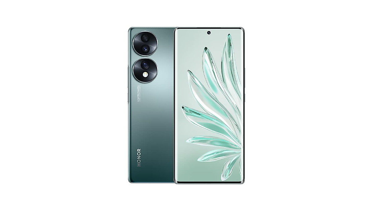Honor 70 Dual-SIM 5G Smartphone 256GB + 8GB RAM | Unlocked Emerald Green