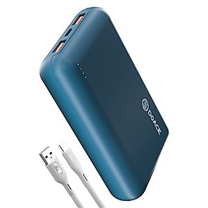 DOACE Portable Charger 20000mAh 5V/3A Power Bank with 18W Fast Charging for Heated Vest, Heated Jacket, Heated Pants, Outputs/Input Charger PD 22.5W Type-C for iPhone 13 Series, Samsung, Pad Mini
