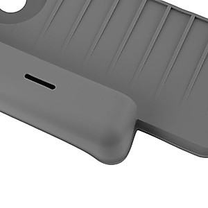 Faucet Handle Drip Catcher Tray, Silicone Foldable Faucet Handle Drip Catcher Tray Mat, Soap Sponge Holder for Kitchen Sink Accessories Gadgets Counter Bathroom (GRAY)