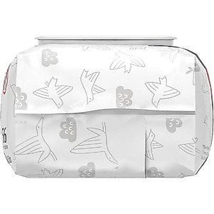 Hypoallergenic Baby Wipes, Unscented, Huggies Special Delivery Baby Diaper Wipes, Safe for Sensitive Skin, 99% Purified Water, 6 Push Button Packs (336 Wipes Total), 56 Count (Pack of 6)