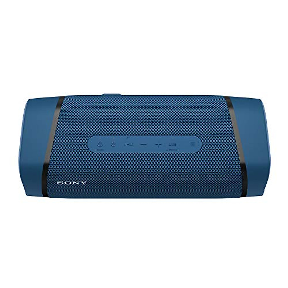 Sony SRSXB33 Extra BASS Bluetooth Wireless Portable Waterproof Compact Speaker (Blue) Bundle with Knox Gear Hardshell Travel and Storage Case (2 Items)