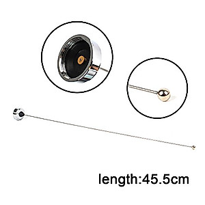 2 Packs VHF NMO Antenna 136-174MHz 2-Meter Amateur Mobile Antenna for VHF Radio