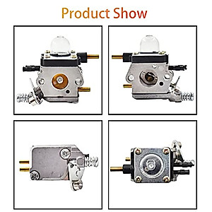 WFLNHB C1U-K82 Carburetor Replacement for Mantis Tiller 7222 7225 SV-5C/2 Replacement for C1U-K54A A021001090