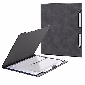 Ayotu Case for Remarkable 2 Paper Tablet 10.3" 2020 Released, Premium PU Leather Cover with Bulit-in Magnet, Book Folio Design with Pen Holder (Exclusive Templates Provided)