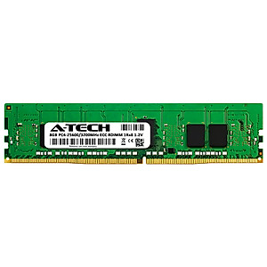 A-Tech 8GB RAM for Dell PowerEdge R440 Rack Mount - DDR4 3200MHz PC4-25600 ECC Registered RDIMM 1Rx8 Single Rank 288-Pin Server Memory Upgrade Module