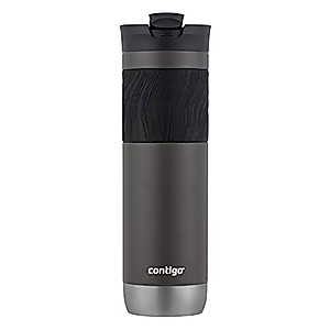 Contigo Snapseal Insulated Travel Mug, 1 Count (Pack of 1), Sake