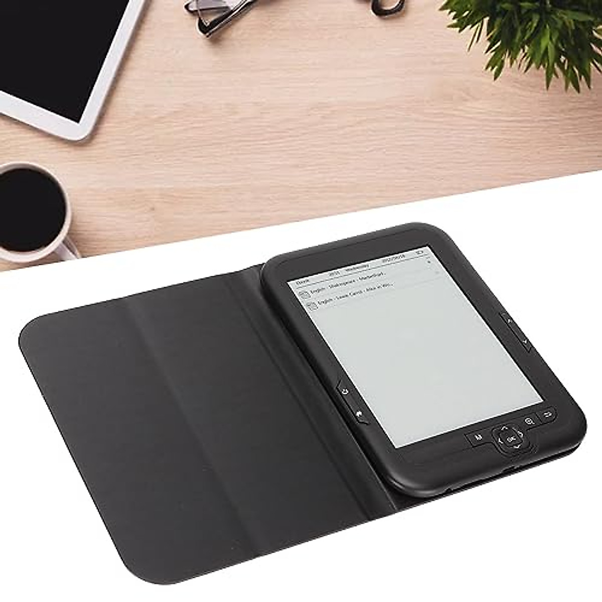 Zopsc 6in E Reader, HD Ink Screen E Book Devices with Eye Protection, 800x600, FM Music Playback (8GB)