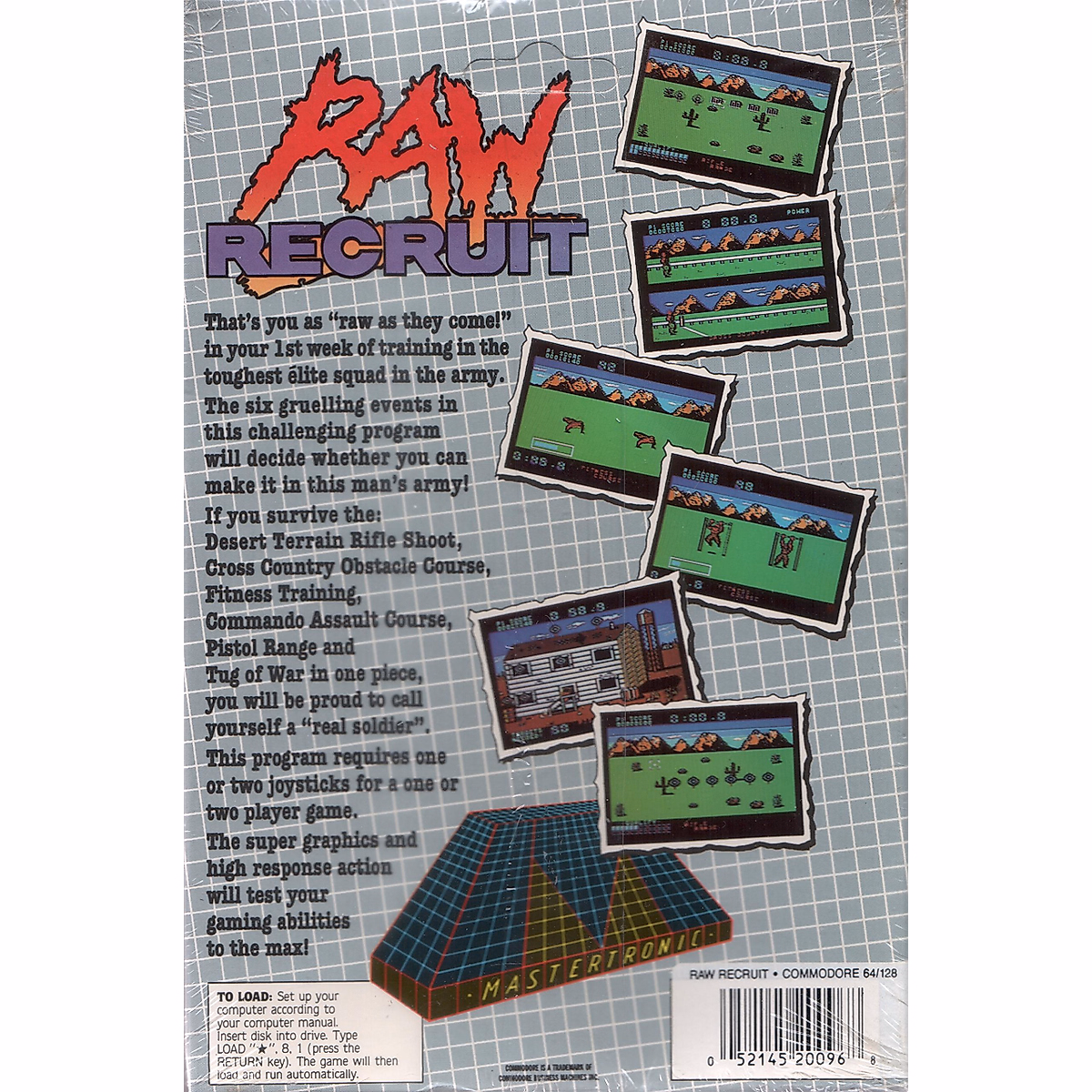 Raw Recruit - Commodore 64