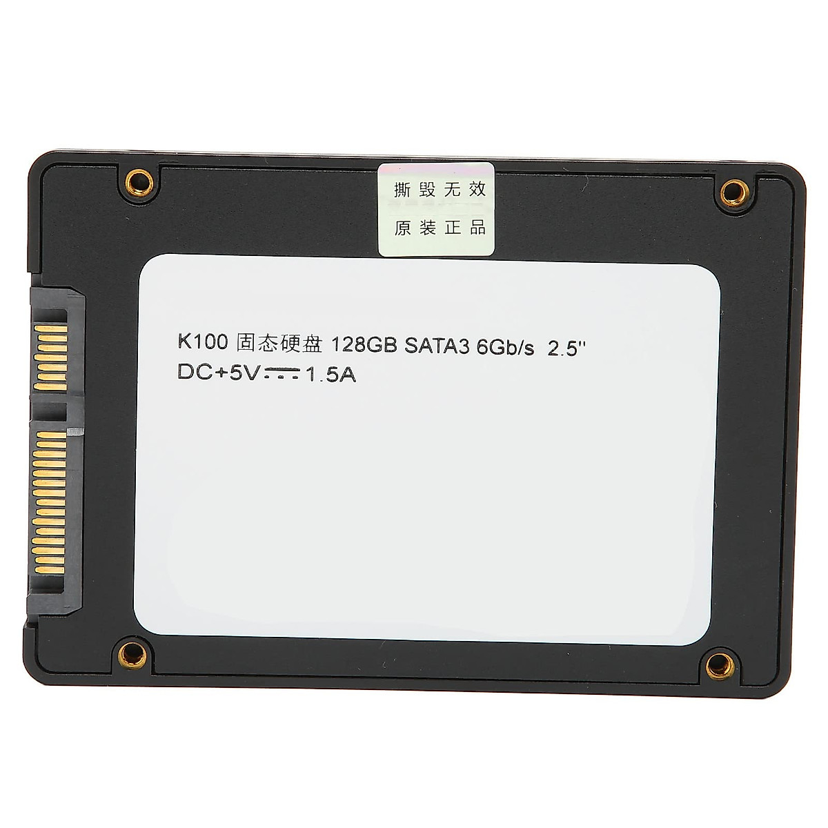 1TB SSD, 2.5 Inch K100 SSD 4 Channels ABS Material 3D TLC Flash Type Multifunction for Laptop 128GB