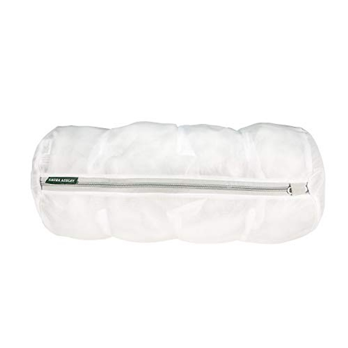 Laura Ashley 4 Compartment Mesh Hosiery Wash Bag with Zipper Closure to Protect Clothes in the Wash