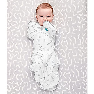 Love to Dream Swaddle UP Silky-Lux 1.0 TOG, Cream, Small, 8-13 lbs., Super Soft and Luxurious 100% Viscose, Allow Baby to Sleep in Their Preferred Arms Up Position, Snug Fit Calms Startle Reflex