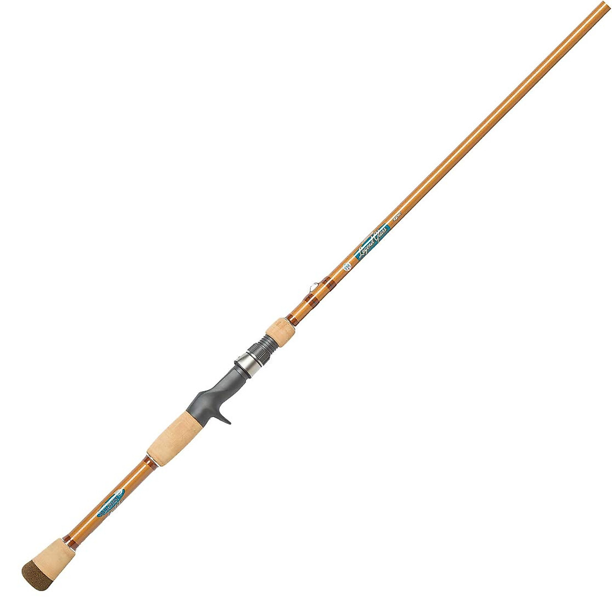 St. Croix Rods Legend Glass Casting Rod, Honey Pearl, 6'10"