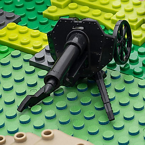 VICVIK Weapons Pack Military Weapons Accessories WWII Soldier Model Toys Military Equipment Battle Blocks Bricks Children's Toys, Compatible with Mini Figure Brick Toy for Boys Age 3＋