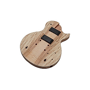 Solo LPK-75B DIY Electric Guitar Kit With Spalted Maple Top & Bolt On Neck