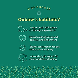 Oxbow Enriched Life Small Animal Toys - Run & Hide Play Toy for Syrian & Large Breed Hamsters (10 inch)