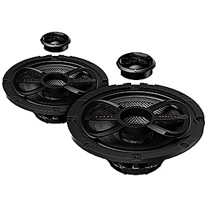 Infinity Kappa Perfect 600X - Premium 6.5", Two-Way Speakers for Harley Davidson Selected Touring Series Motorcycles, Black