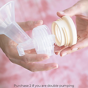 Spectra - Bottle Adapter for Narrow Baby Bottles - Compatible with Breast Shield for Spectra Milk Pump