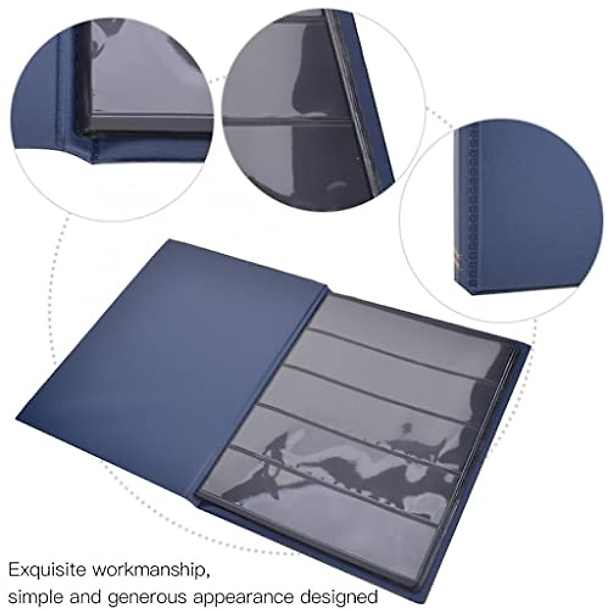 ZXFDXDP 10 Pages Postage Stamps Album Collection Book Stamp Collection Album Stamps Book Collecting Holder