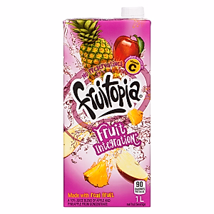 Fruitopia Strawberry Passion Awareness & Fruit Integration Juice, 1L/33fl.oz (Pack of 2) Shipped from Canada