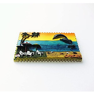 Cancun Mexico Refrigerator Magnet Travel Souvenir Fridge Decoration 3D Magnetic Sticker Hand Painted Craft Collection