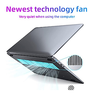 Morostron 13.5" Touch Screen Laptop, Windows 11 Laptop Computer with Intel N5095, 16GB RAM 512GB SSD, 3000x2000 FHD, Backlit Keyboard, Touch ID, WIFI, USB3.0*2, Bluetooth 4.2, HDMI, 38WH Battery, Gray