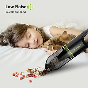 Aroma Room Portable Hand Vacuum Cleaner, Handheld Mini Cordless Cleaner for Dust Pet Hair Dirt Home, Car Interior, Lightweight, Easy to Use, Compact Design Battery Rechargeable with USB-C Cable