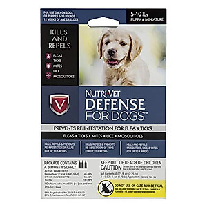 Nutri-Vet Defense Flea & Tick Control for Puppies