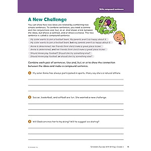 Scholastic Success with Writing Grade 4 Workbook