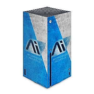 Head Case Designs Officially Licensed EA Bioware Mass Effect Initiative Distressed Andromeda Graphics Vinyl Sticker Gaming Skin Decal Cover Compatible With Xbox Series X Console