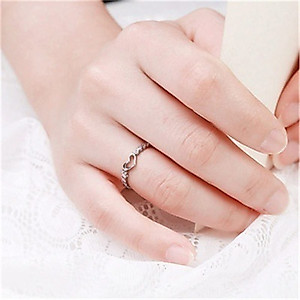 Finger Rings for Women Simple Minimalist Heart Finger Rings for Women Wedding Engagement Statement Fashion Jewelry