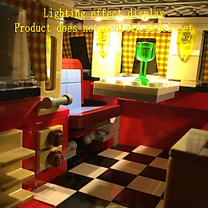 GEAMENT LED Lighting Kit Compatible with Lego VW T1 Camper Van Bus 10220 Creator Expert (Model Set Not Included)