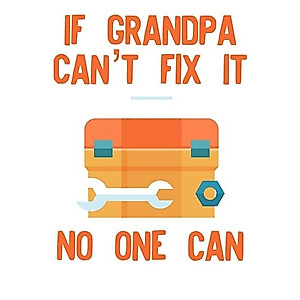 CafePress Funny Grandpa Design If Grandpa Cant Fix It N Mugs Ceramic Coffee Mug, Tea Cup 11 oz