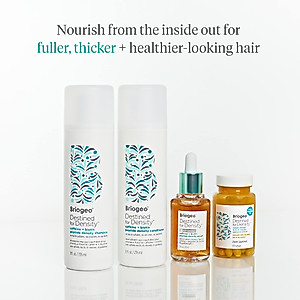 Briogeo Destined For Density Caffeine + Biotin Peptide Density Conditioner, Increases Hair Thickness and Density for Fine or Thinning Hair, Vegan, Cruelty-Free, 8 fl oz