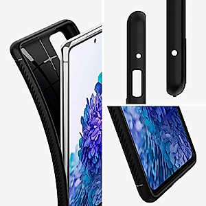 Spigen Rugged Armor Designed for Samsung Galaxy S20 FE 5G Case (2020) - Matte Black