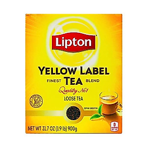 Lipton Yellow Label Loose Tea International Blend 31.74oz (1.9lb) 900g (1)