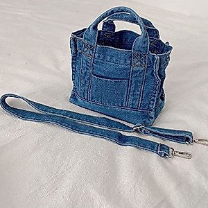 Women Denim Handbag Shoulder Lady Crossbody Bag Tote Messenger Satchel Purse