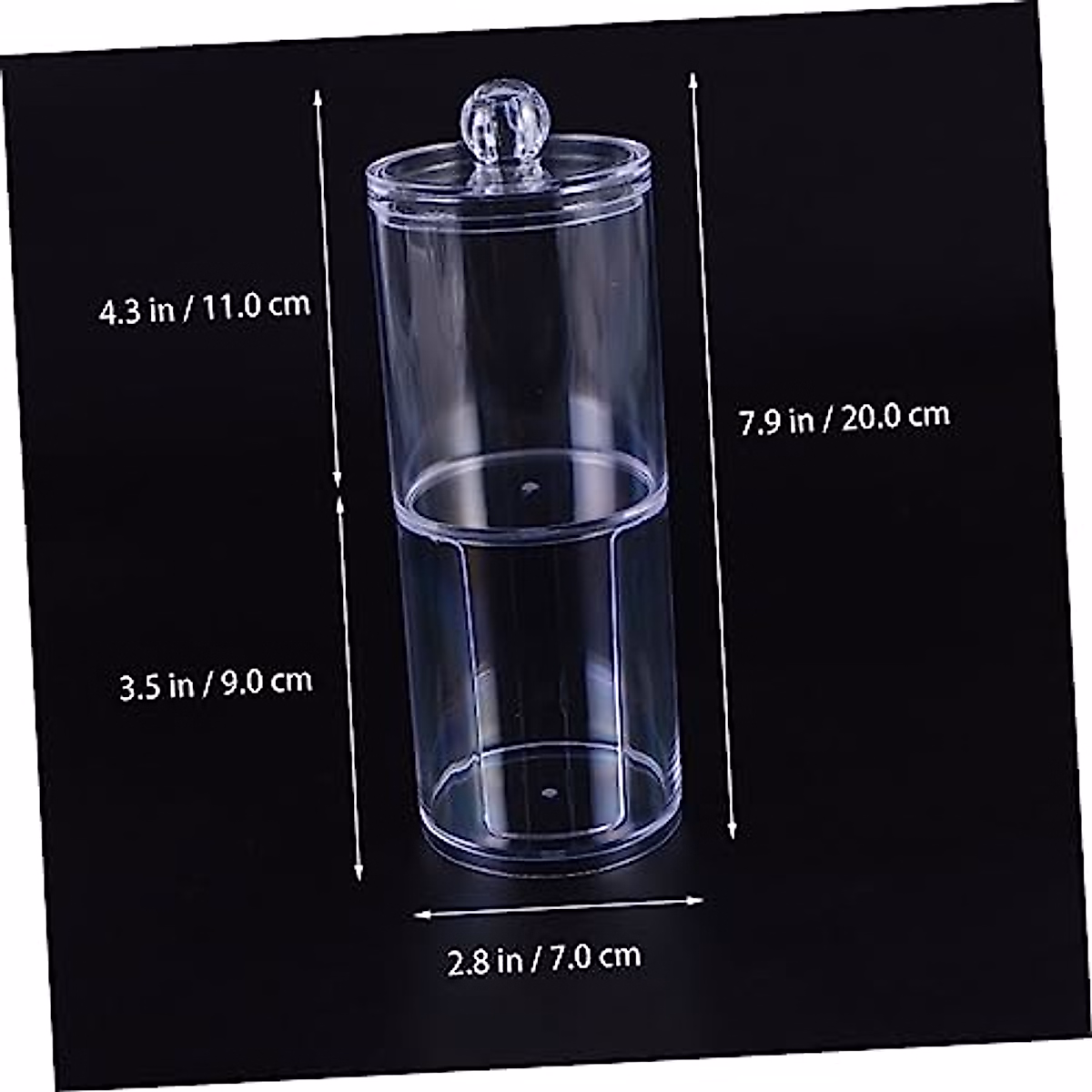 Hoement Cotton Swab Organizer Round Storage Container Pink Pump Bottles Cotton Holder Makeup Brush Holder Round Canister Water Pump Nozzle Replacement Cotton Swab Holder Makeup Containers