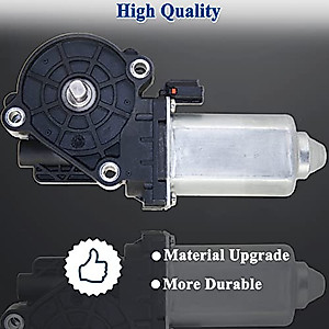 676061 RV Stair Entry Step Motor Compatible with Kwikee Step Motor and Lippert Motor Components, Replace 379147, 1101428, 214-1001, 366043, 369506 Includes 3 Screws and 2 Zip Ties - 2 Years Warranty