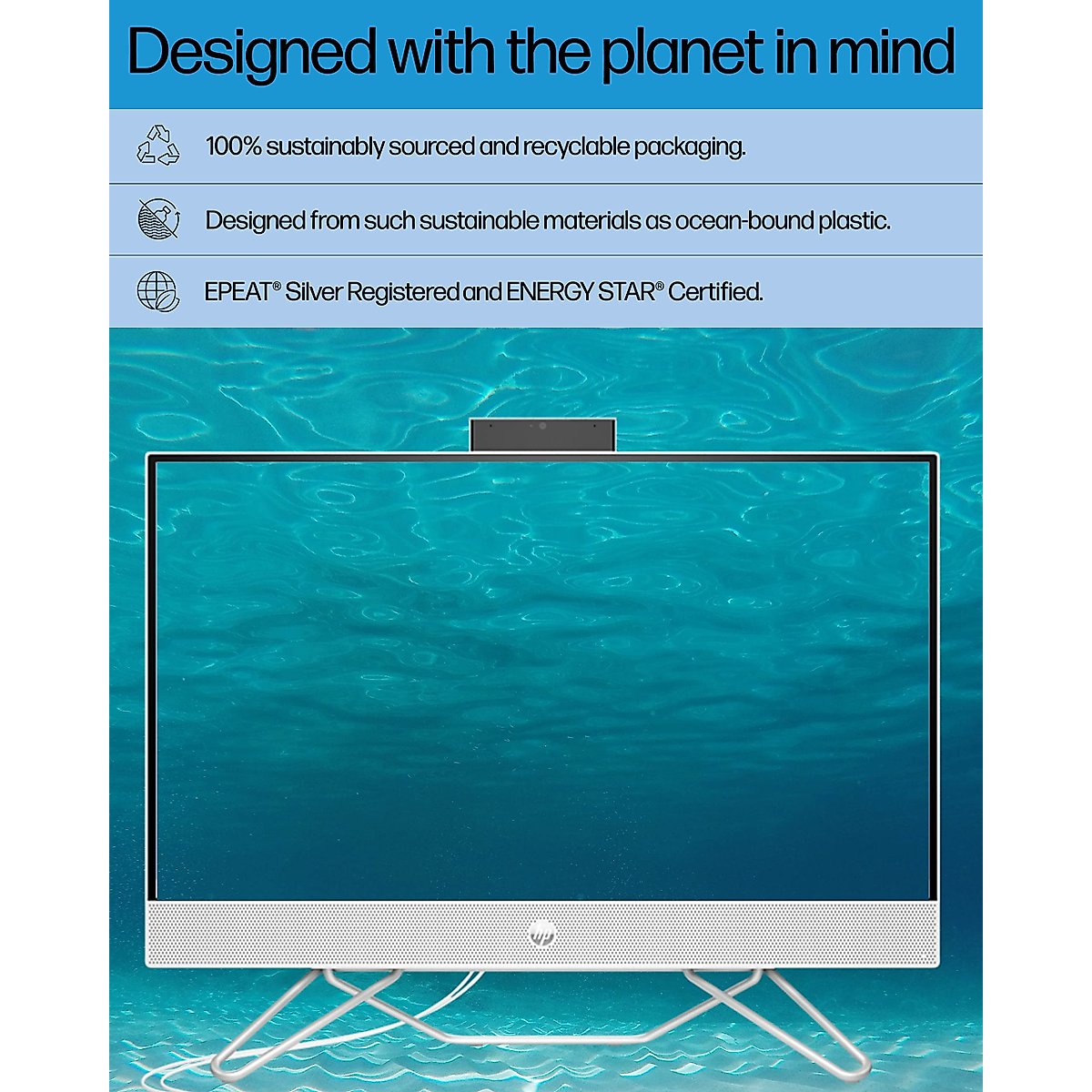 HP All-in-One PC, 23.8" FHD Micro-Edge Touchscreen Display, AMD Ryzen 5 Processor, AMD Radeon Graphics, 12 GB RAM, 512 GB SSD, Windows 11 Home OS, Wi-Fi (24-cb1142, 2022) (Renewed)